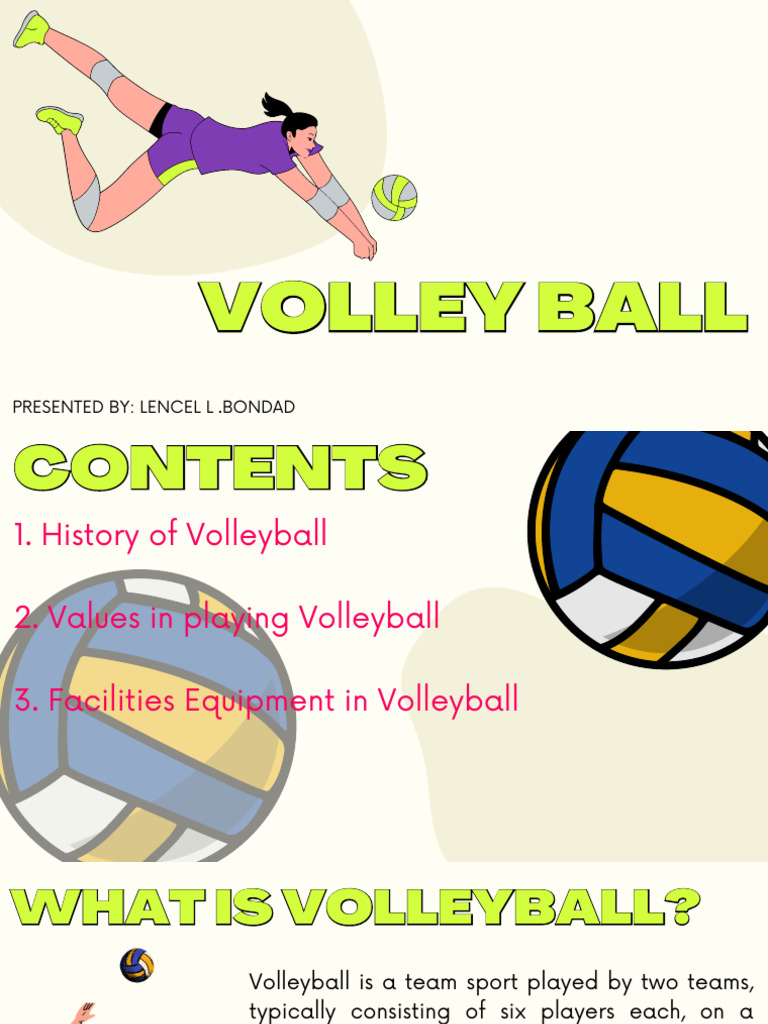 Volleyball Lesson 1-3 | PDF | Volleyball | Sports