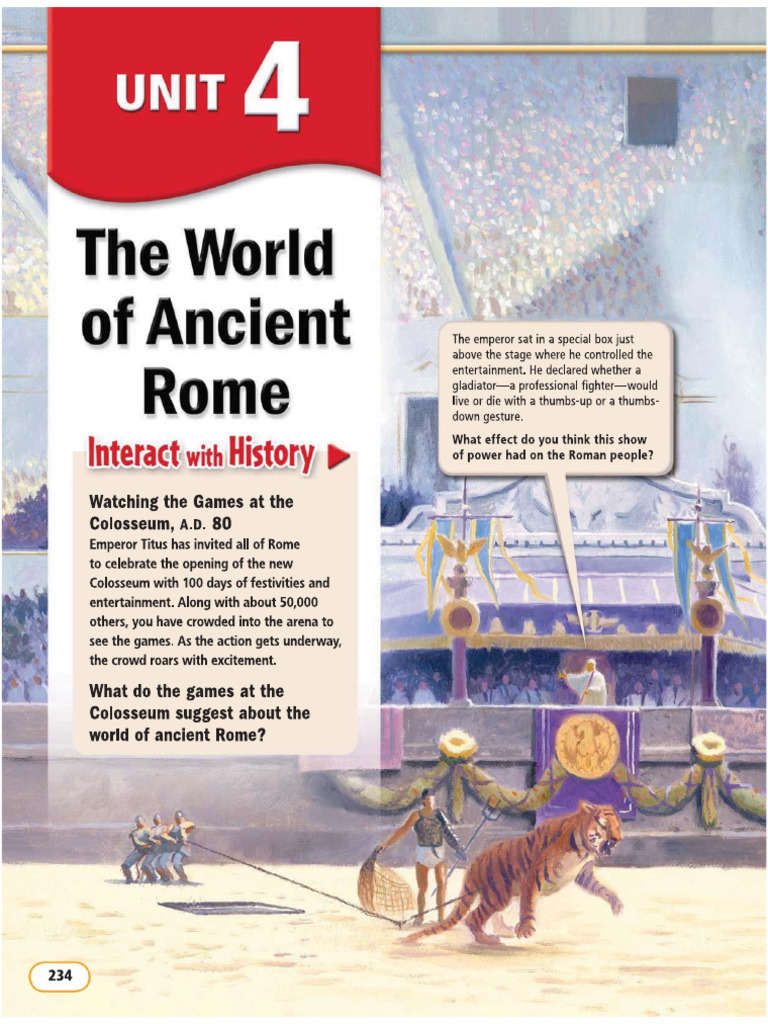 00 - Ancient Civilizations - Unit 4 | PDF