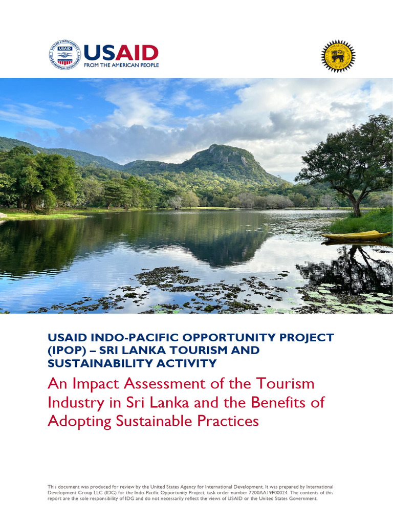 USAID IPOP - Sustainability Impact Assessment - Oct 2023 | PDF ...