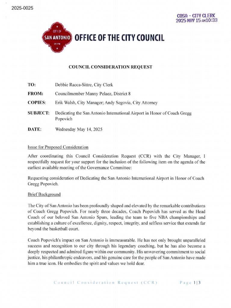 CCR.2025-0025_Dedicating the San Antonio International Airport in Honor of Coach Gregg Popovich ...