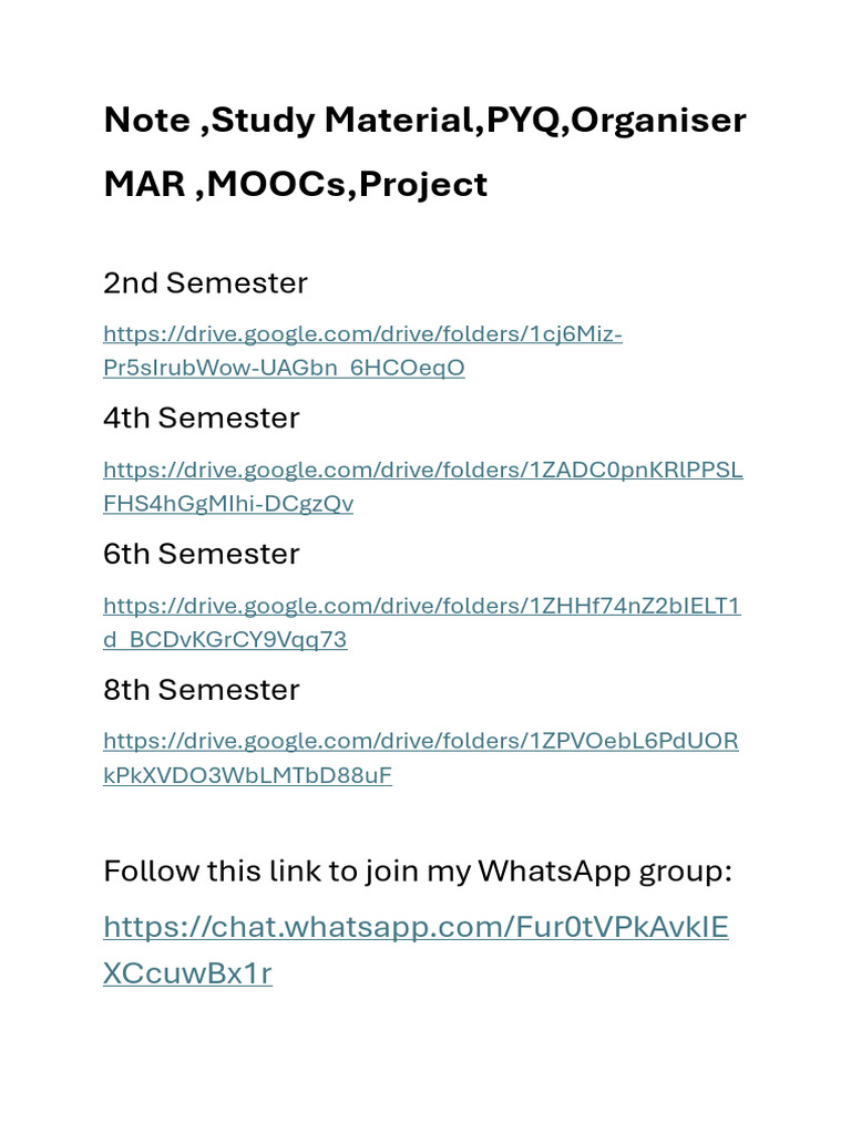 PYQ, Note, Organizer, Study Material, Syllabus | PDF