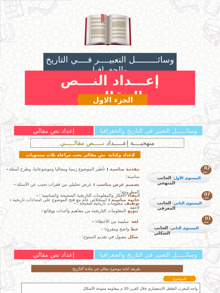 Kitabat Ma9ala 1bac | PDF