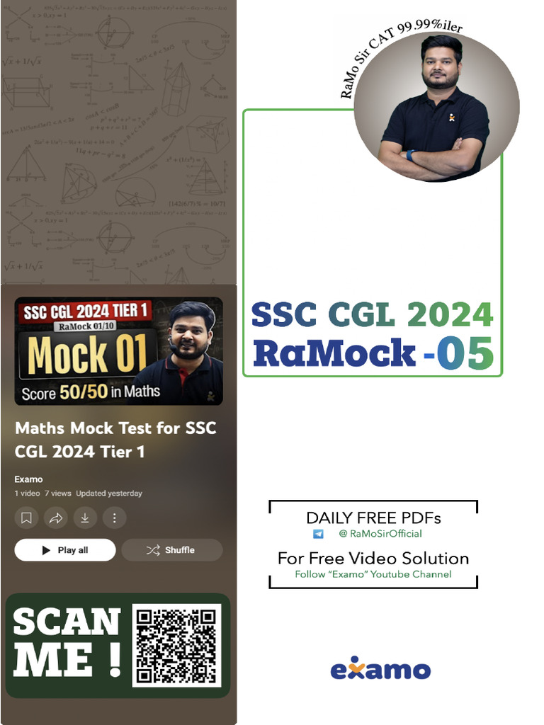 RaMock - 5 (CGL 24) Exercise | PDF