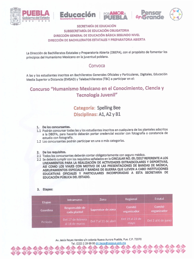 Spelling Bee (A1,A2 y B1) | PDF