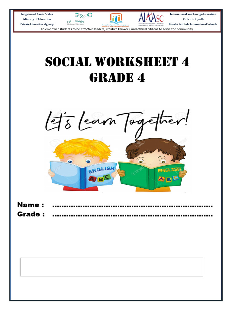 Social General Worksheet 4 Exam UNSOLVE | PDF | Riyadh | Arabian Peninsula