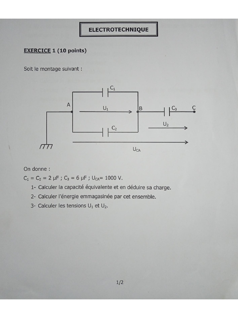ÉLECTROTECHNIQUE | PDF