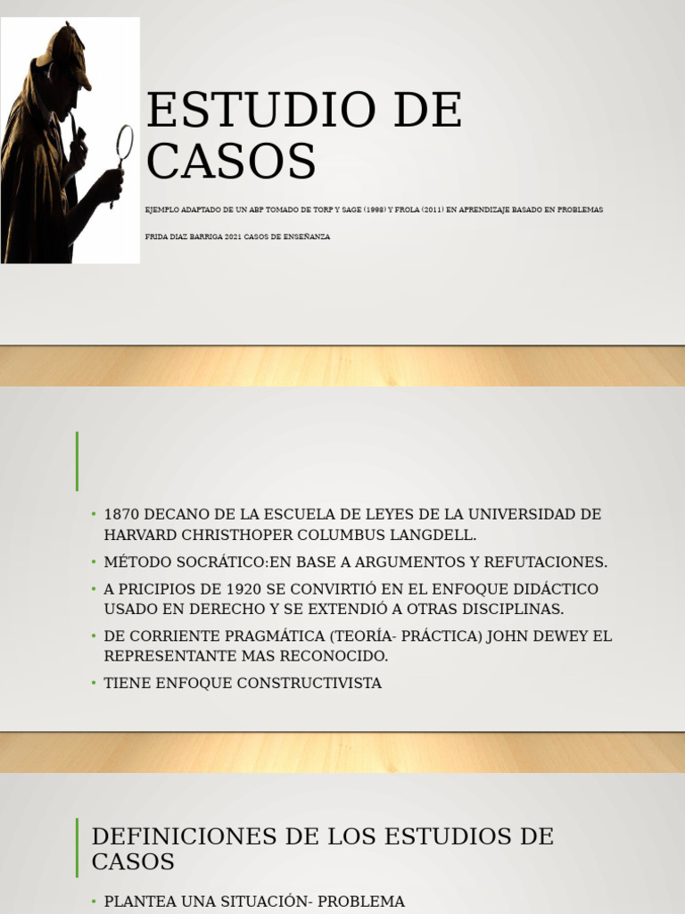 Ejemplo de Estudio de Casos | PDF | Caso de estudio