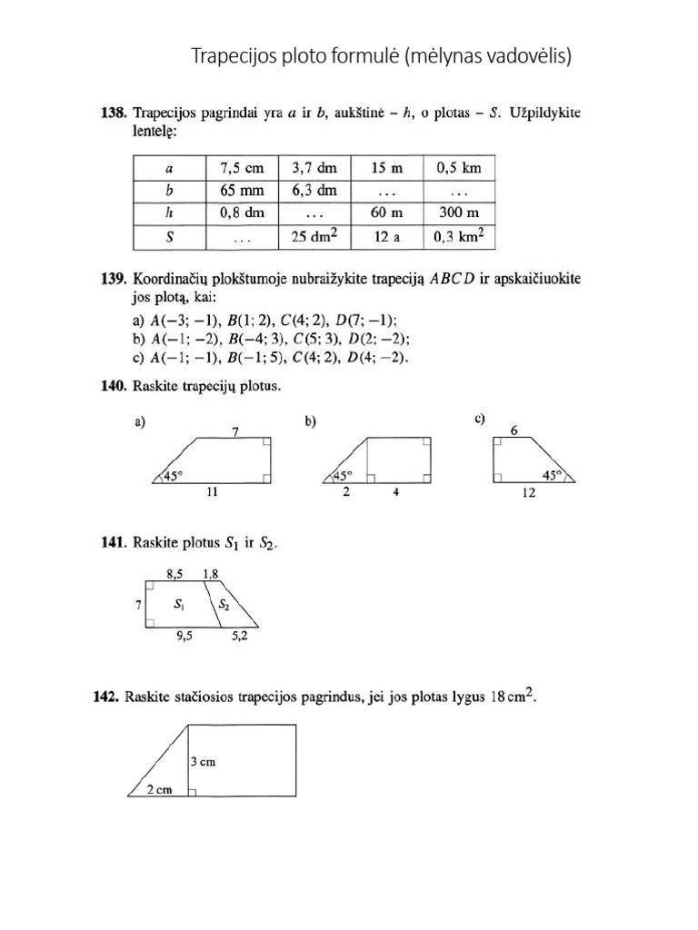 nd trapecijos ploto formule | PDF