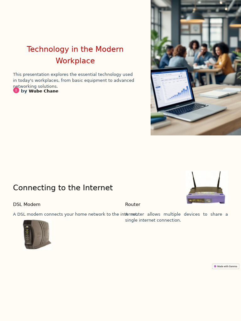 Technology in The Modern Workplace | PDF | Printer (Computing) | Image ...