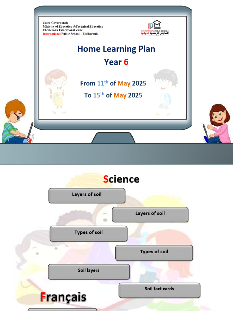 Plan Year 6 From 11-15 May 2025 | PDF