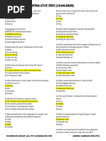 ITU Admission Test Pattern 2023 BSCS | PDF