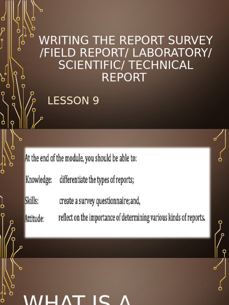 Report Writing Essentials Guide | PDF | Likert Scale | Survey Methodology