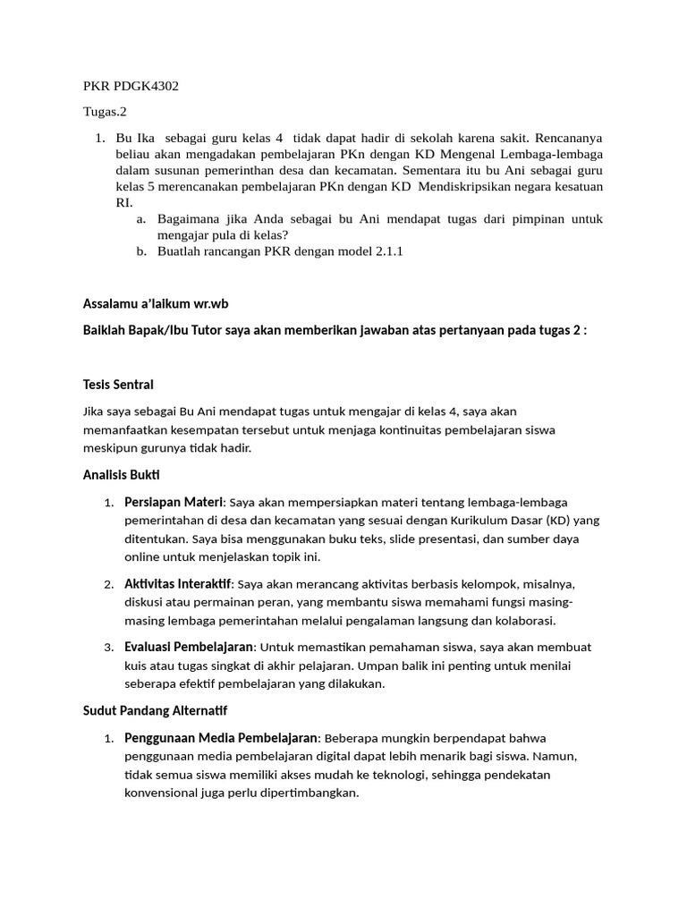 Tugas 2 PKR | PDF