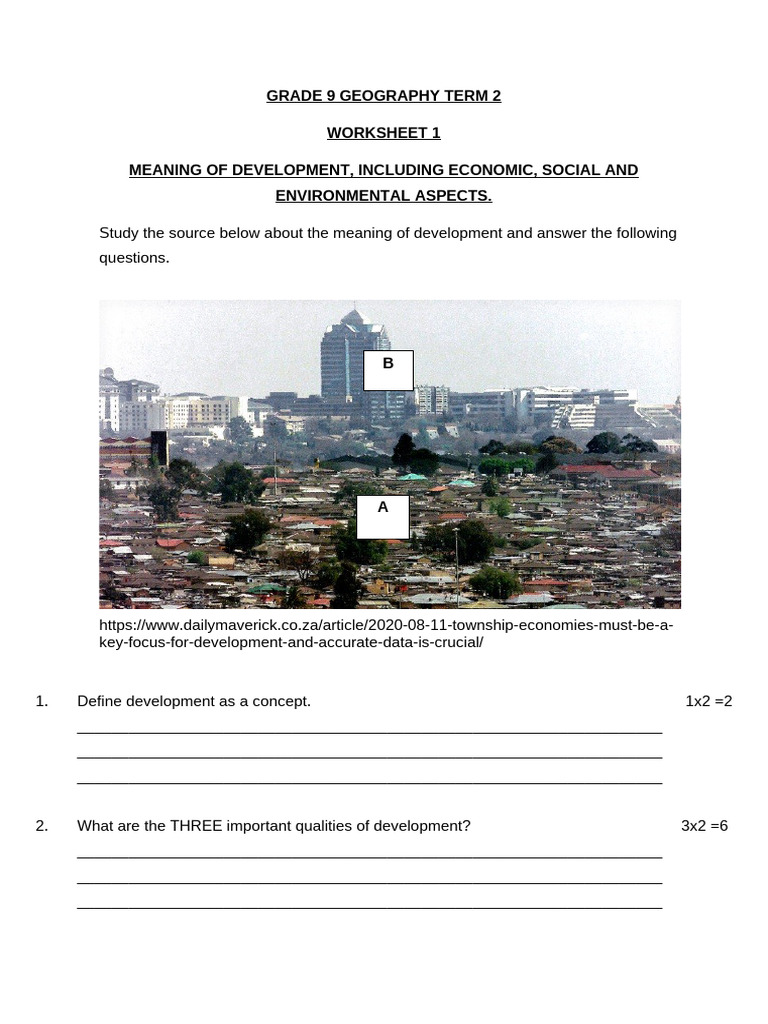 Grade 9 Geography Term 2 Notes | PDF | Coast | Estuary