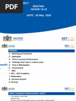 Grade 10 Tourism PAT Teacher Guidelines | PDF | Learning | Educational ...