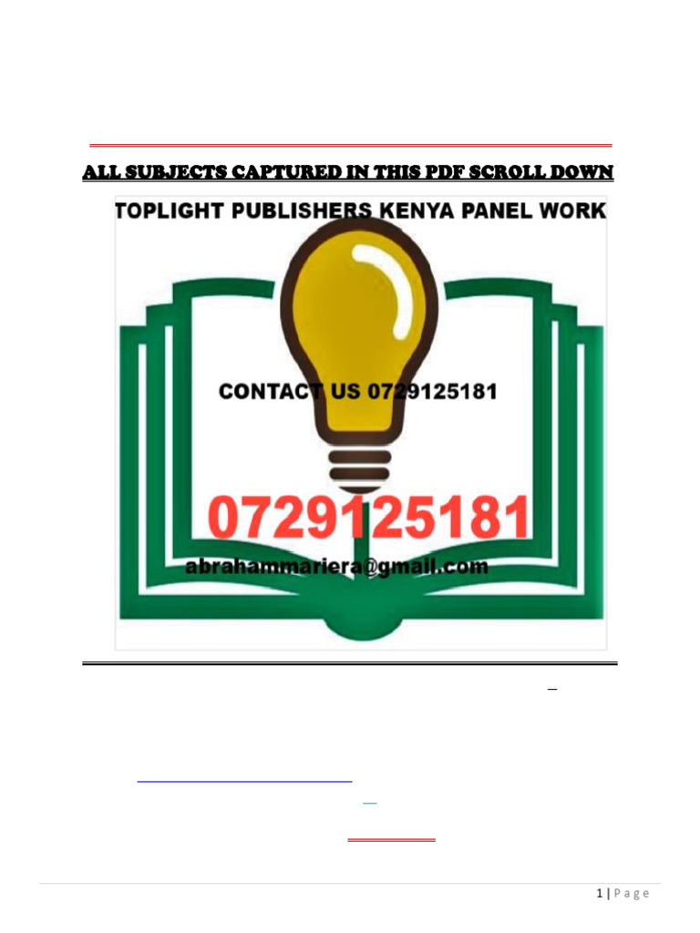 Grade 8 Term 1 Exam Questions 2024 | PDF