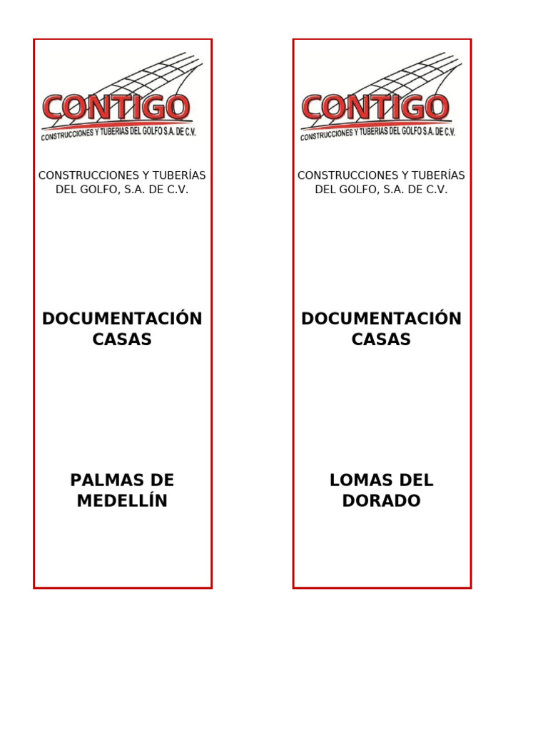 Lomos de Carpetas | PDF