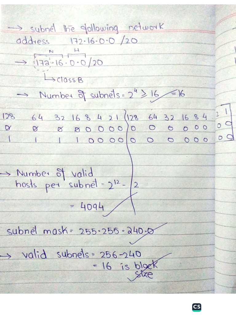 IP Address Practice | PDF