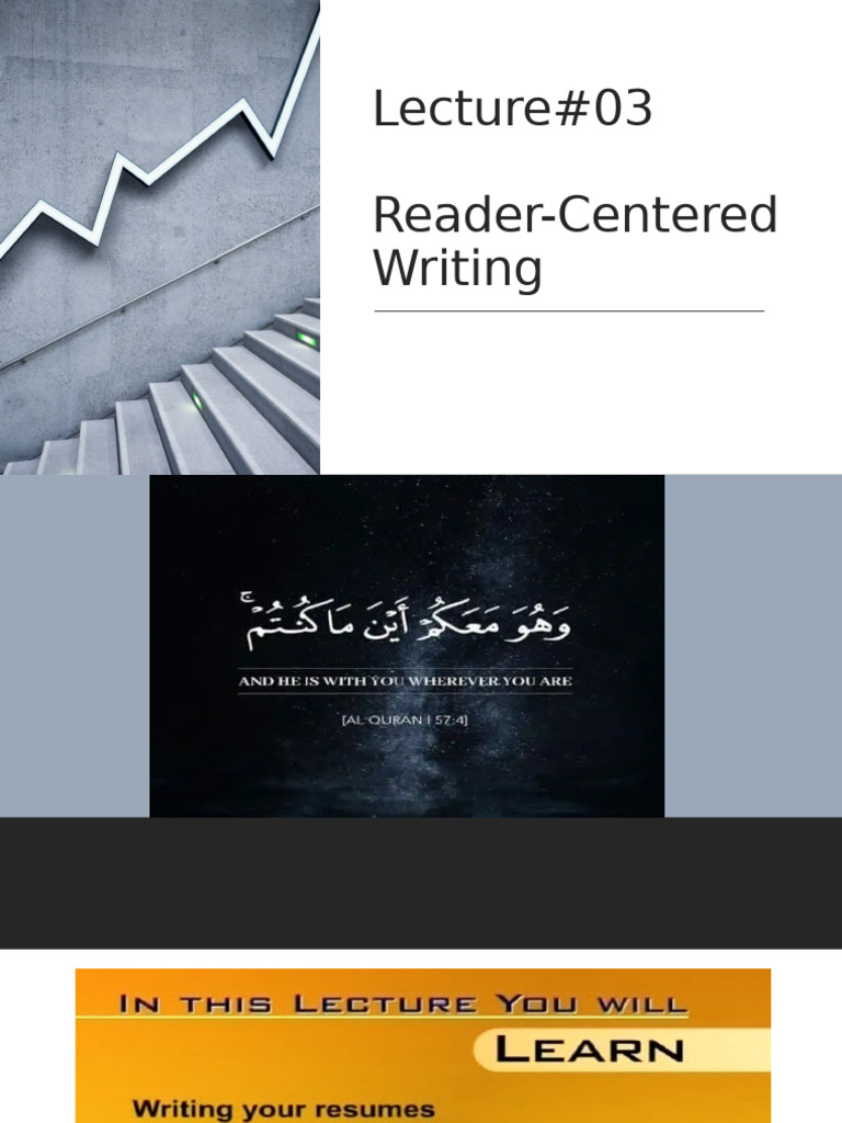 Reader Centered Writing | PDF