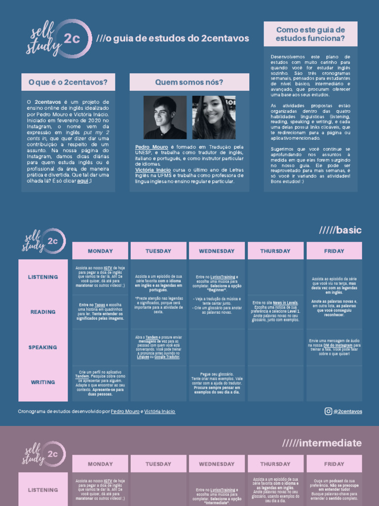 Self-Study 2c - O Guia de Estudos Do 2centavos | PDF | Traduções ...