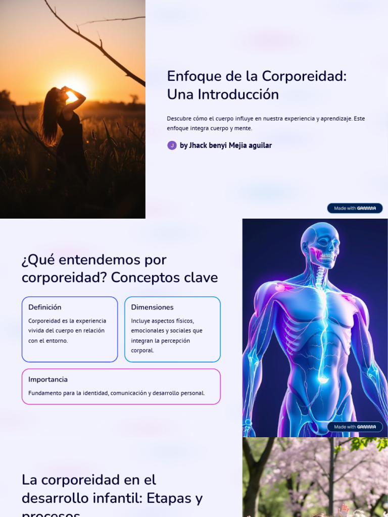 Enfoque de La Corporeidad Una Introduccion | PDF | Las emociones ...
