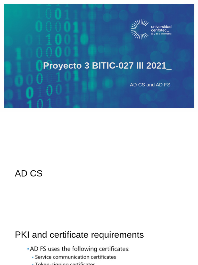 Bitic-27 Proyecto 3 Bitic 3 2022 Andres Labera Ad Cs Ad Fs | PDF | Web ...