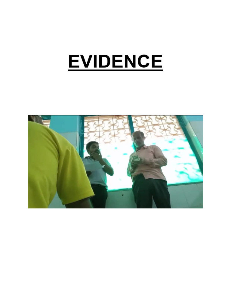 Evidence | PDF