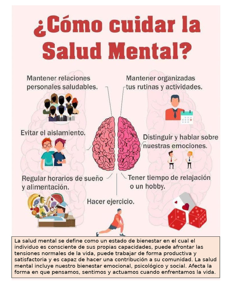 Cuidar La Salud Mental | PDF