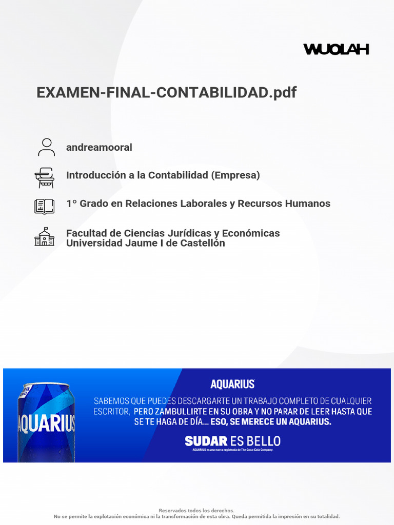 wuolah-free-EXAMEN-FINAL-CONTABILIDAD | PDF | Contabilidad | Business