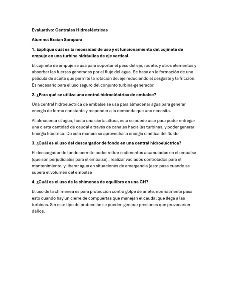 Evaluativo CH - CEC | PDF