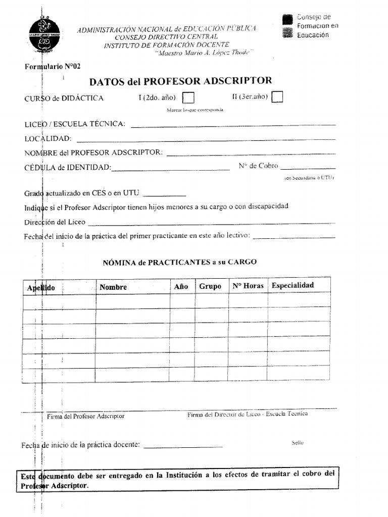Form 2 | PDF