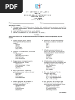 CSEC 2021 Music Past Paper | PDF