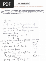 Refractive Index of Liquid via Lens Experiment | PDF