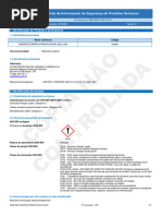 FISPQ-Scott Spray 400ml | PDF | Primeiros socorros | Queimadura