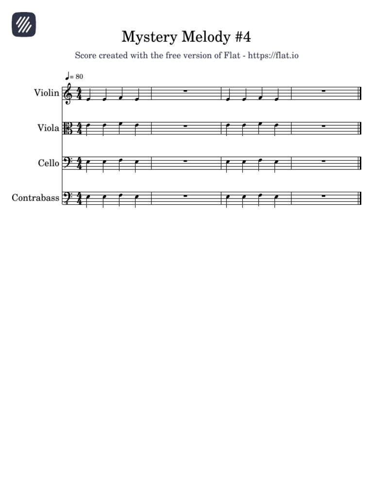 Mystery Melody #4 | PDF