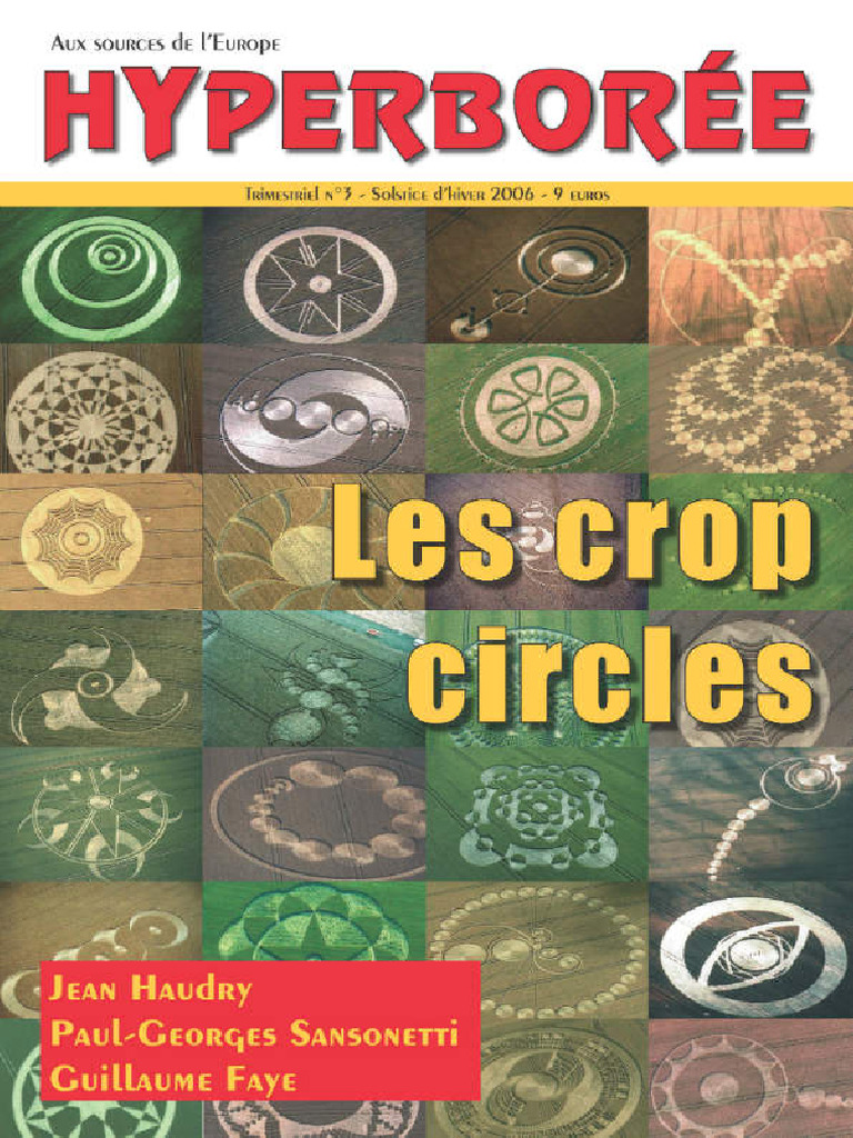 Hyperborée Aux Sources de L'europe - Les Crop Circles | PDF