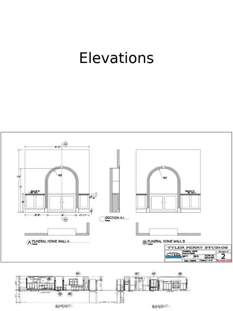Set Design Elevation | PDF
