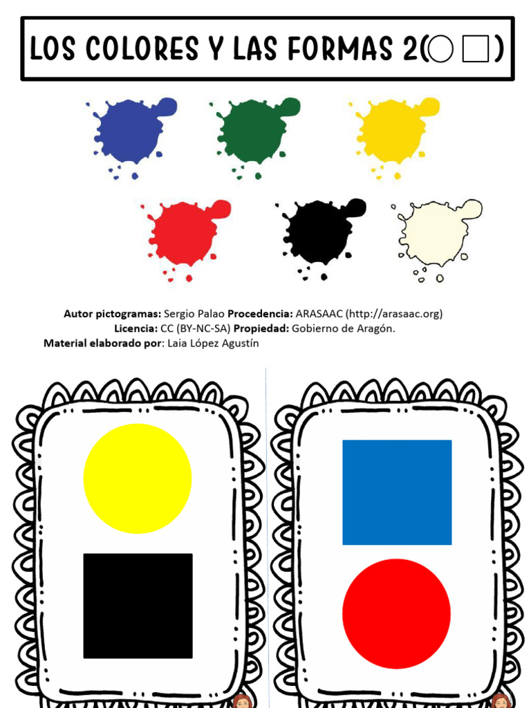 Los Colores y Las Formas 2 | PDF