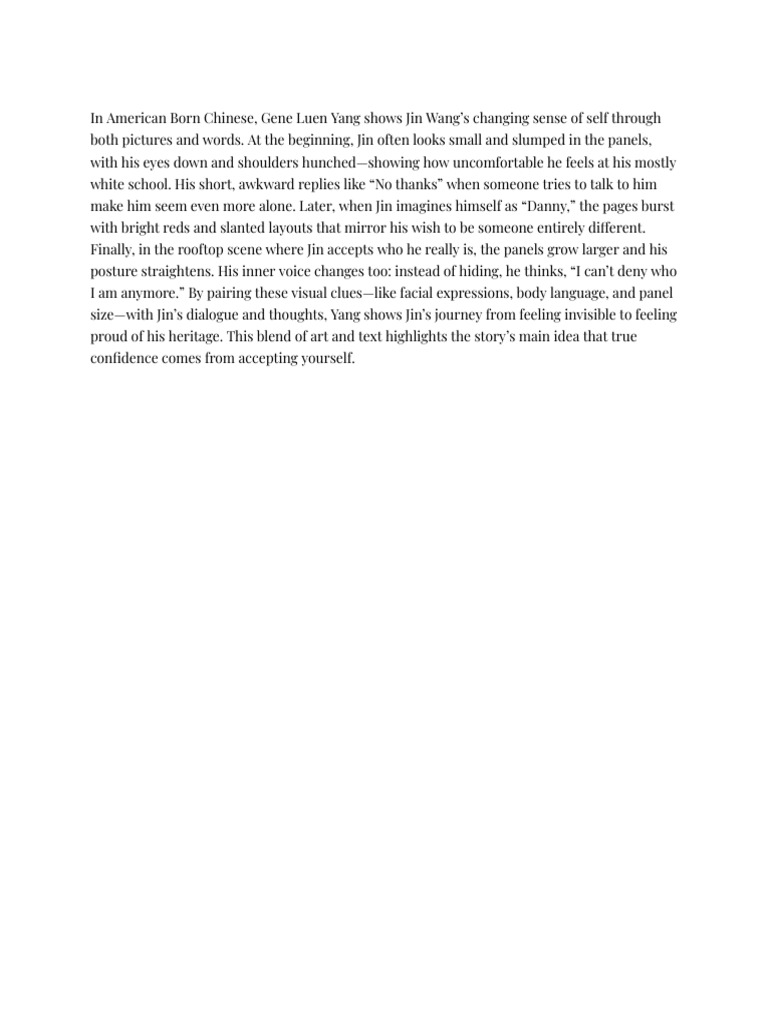 Character Analysis Ell | PDF