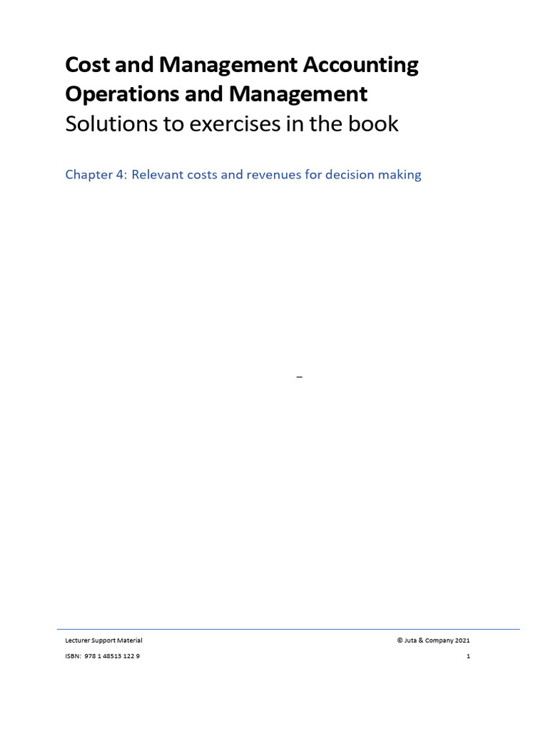 HMAC330 - T&L - Week 2 - Unit 2 - Chapter 4 Solutions | PDF | Critical ...