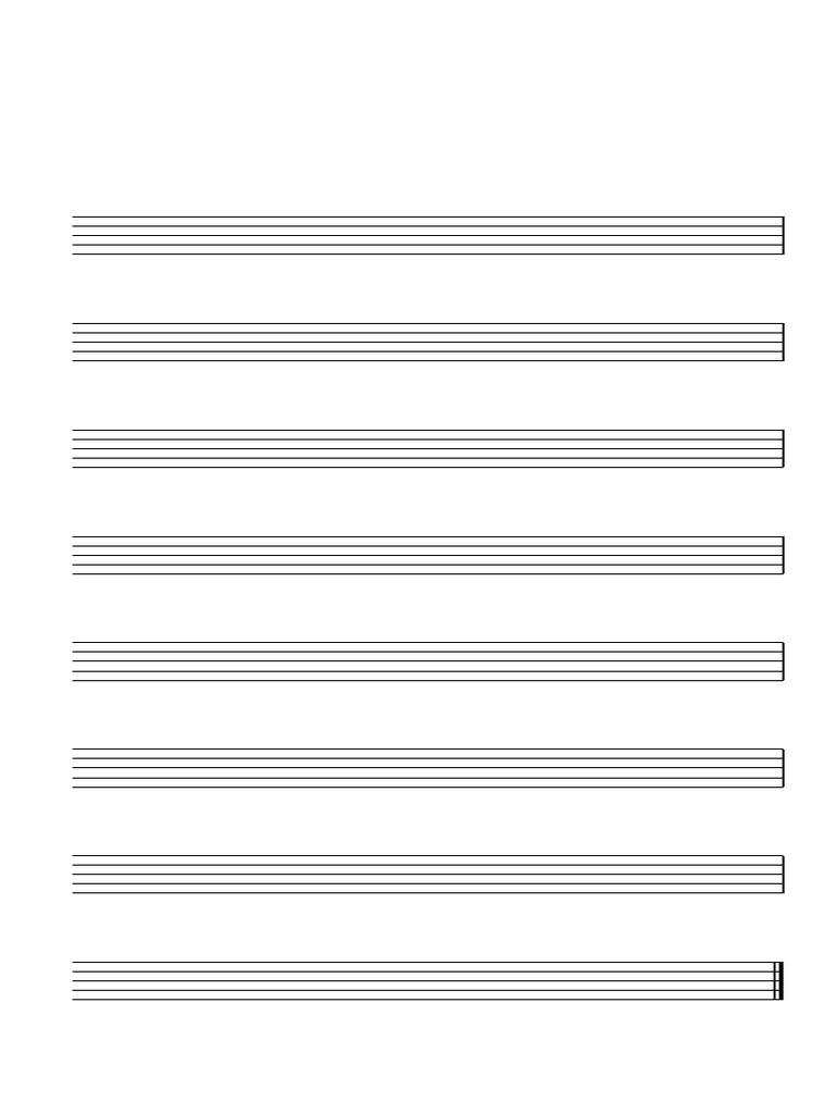 Partitura em Branco - Partitura Completa | PDF