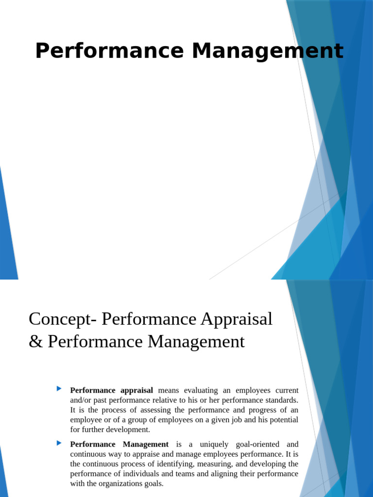 Session 24,25,26 Performance Management | PDF | Performance Appraisal ...