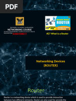 Understanding Router Hardware Types | PDF