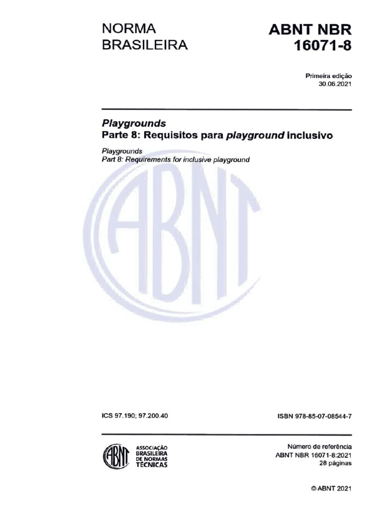 NBR 16071 - 8 | PDF