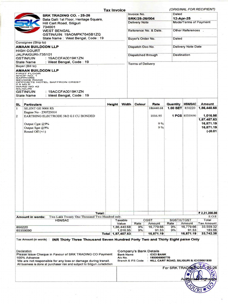 Amaan Buildcon Llp-2 | PDF