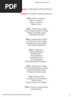 Adada Adada Song Lyrics | PDF