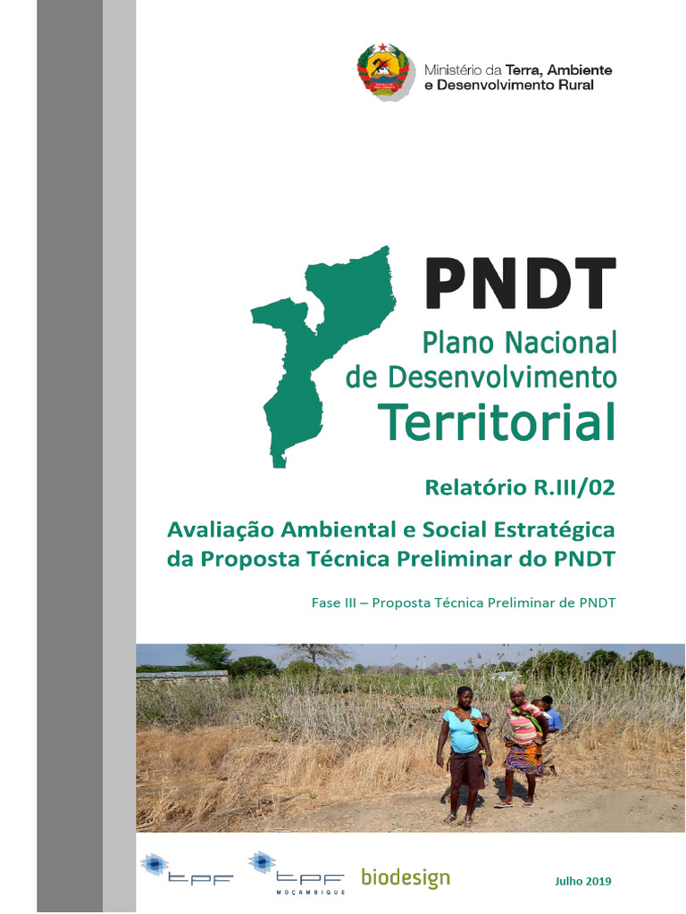 Avaliação Ambiental do PNDT em Moçambique | PDF | Aquecimento global e ...