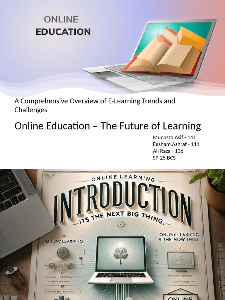 Online Education Presentation | PDF | Educational Technology | Distance Education