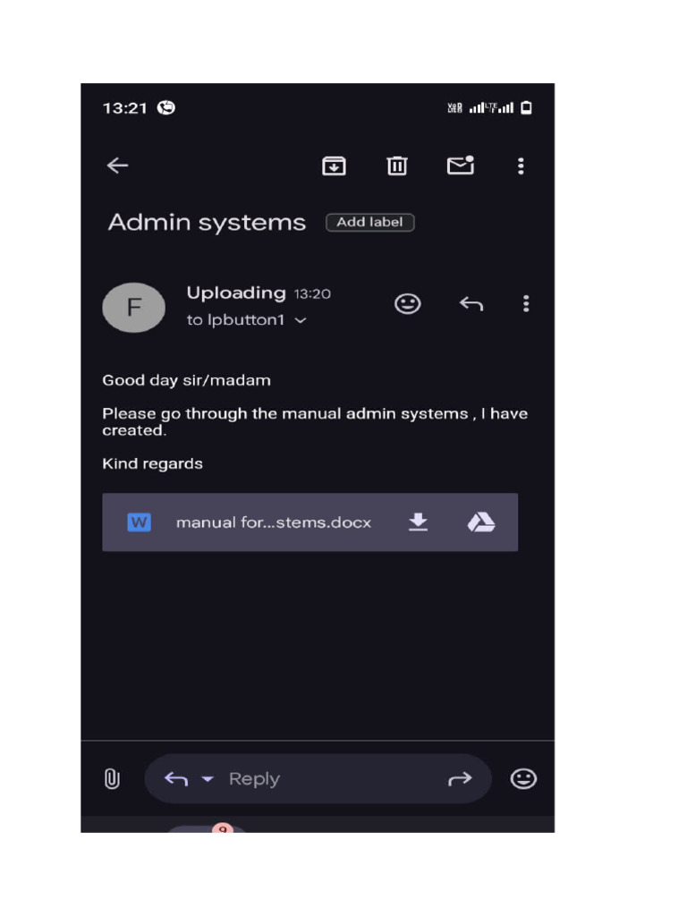 Manual For Admin Systems | PDF