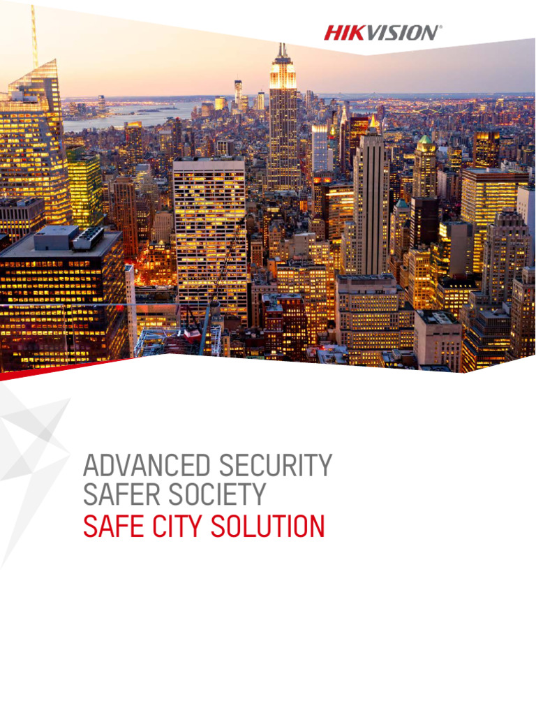 Hikvision Safe City Solutions Overview | PDF | Traffic | Surveillance